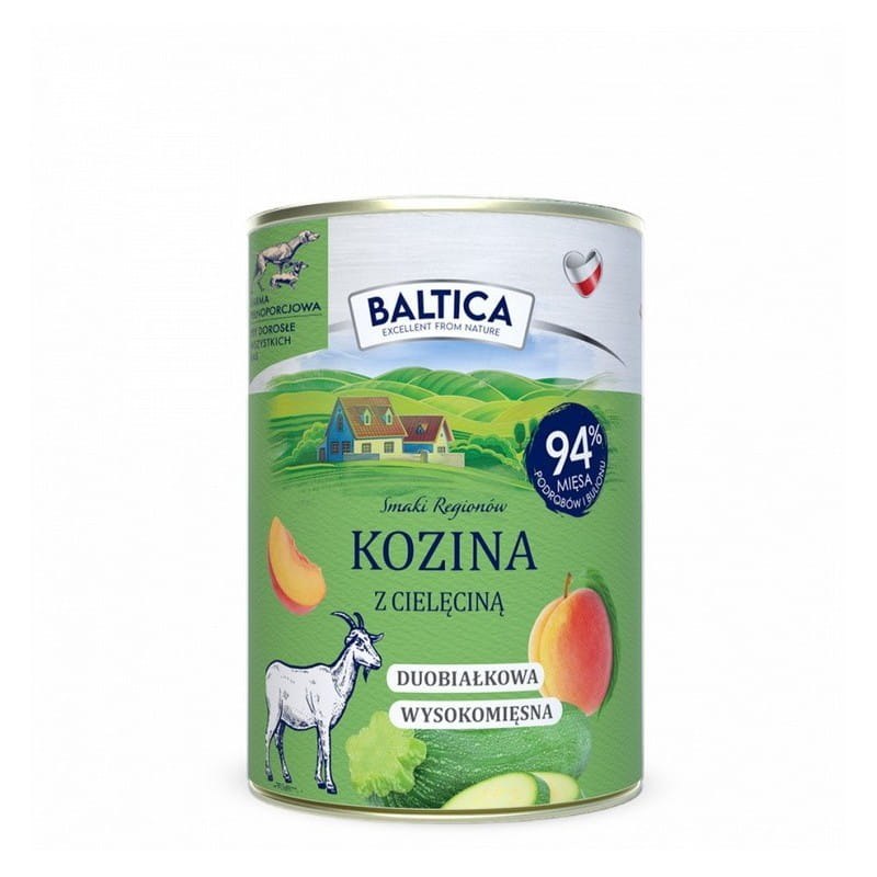Baltica - Kozina z cielęciną 400g > Baltica